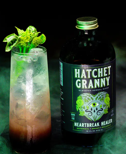 Hatchet Granny Heartbreak 16 oz Healer Herbal Mixer | Herban Flow | THC ...
