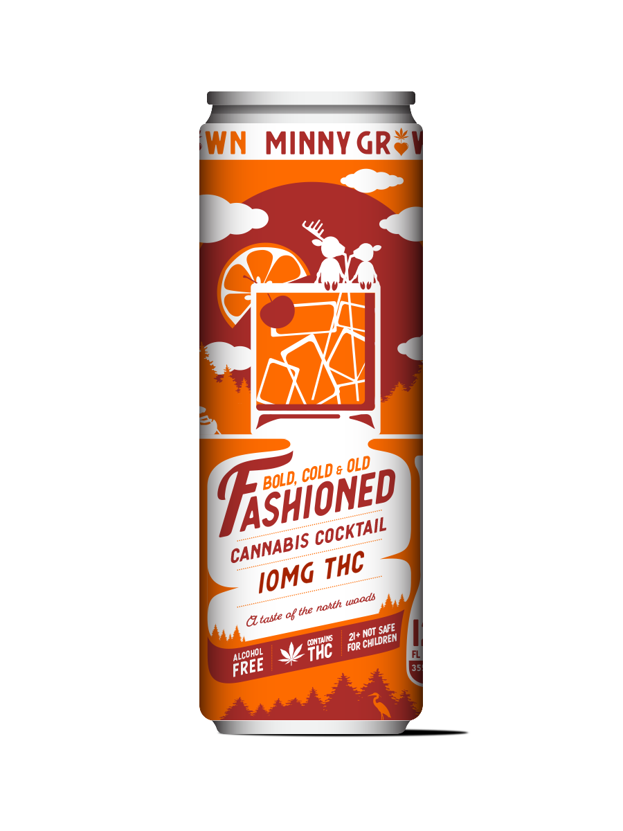 Minny Grown THC Cocktail – Old Fashioned | Herban Flow