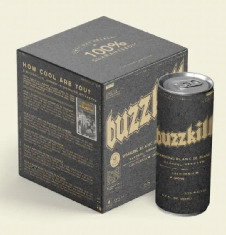 Buzzkill Sparkling Blanc de Blancs | Herban Flow