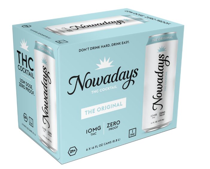 Nowadays The Original THC Seltzer 10mg | Herban Flow