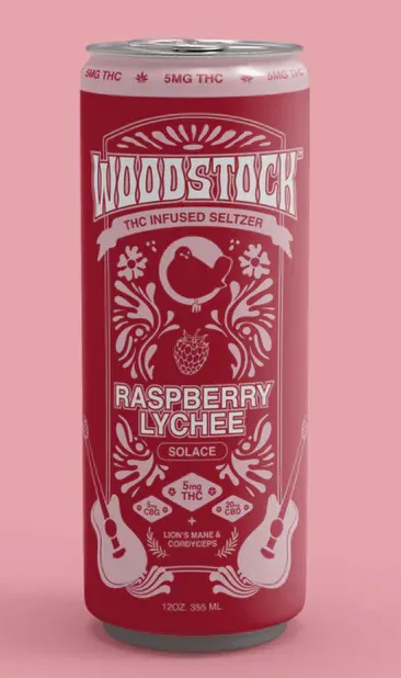 Woodstock THC Raspberry Lychee | Herban Flow