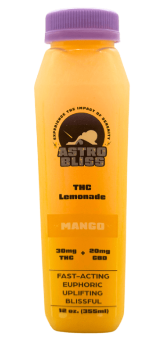 Astro Bliss THC Mango Lemonade | Herban Flow